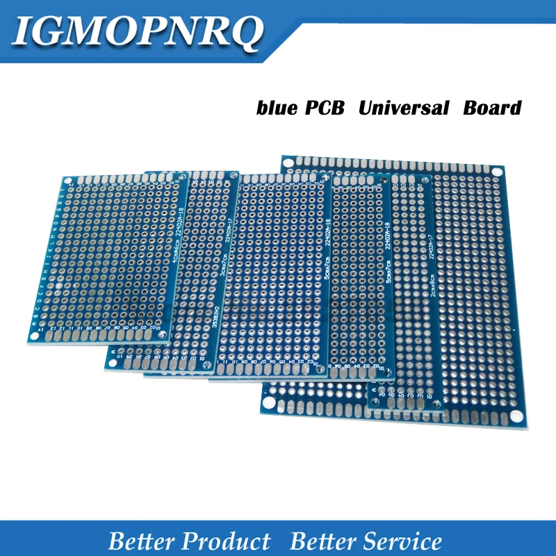 1pcs-Double-Sided-Protoboard-Breadboard-Universal-Board-blue-PCB-2-8cm ...