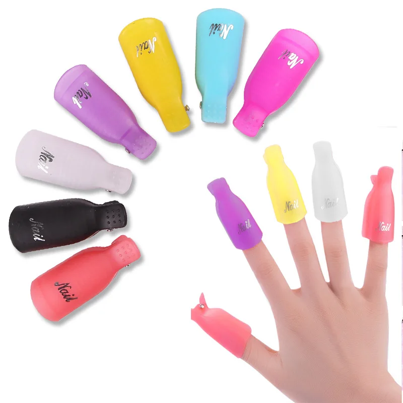 5-10Pcs-Plastic-Nail-Art-Soak-Off-Cap-Clips-Nail-Art-Tips-for-Fingers ...