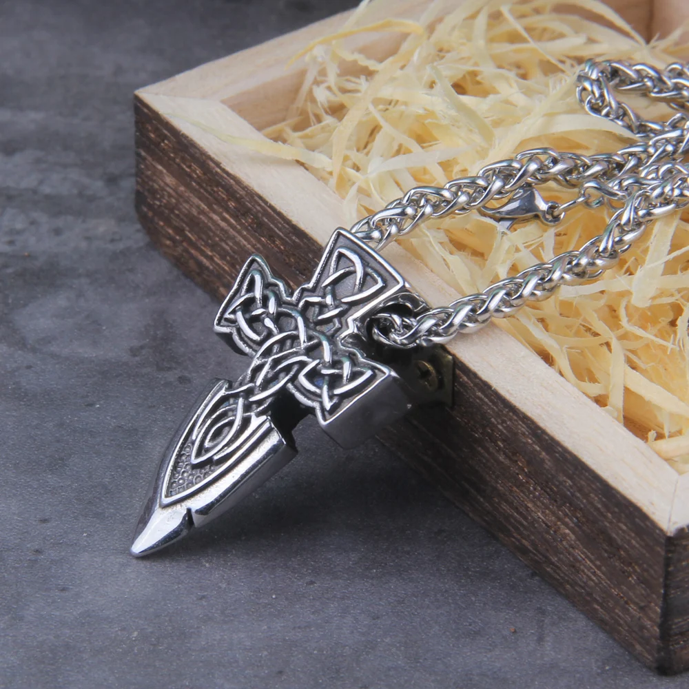 nordic-freyr-sword-amulet-stainless-steel-viking-pendant-necklace-with ...