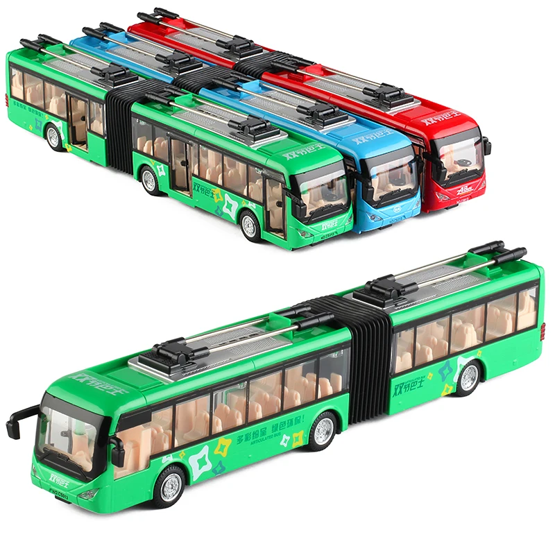 Double-section-length-bus-1-50-alloy-pull-back-Double-section-bus-High ...