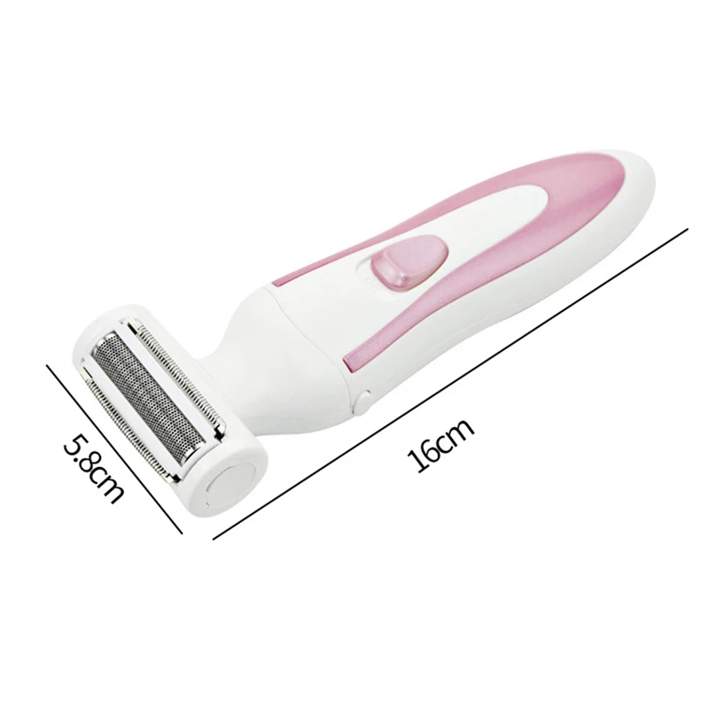 Electric Cordless Wet Dry Lady Shaver for Women Trimmer Bikini Legs ...