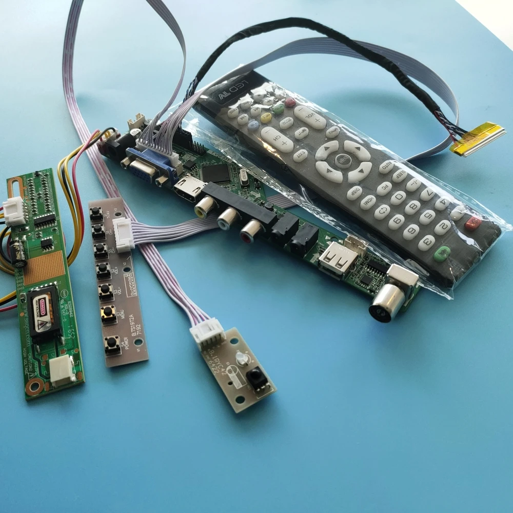 TV controller board AV VGA for LTN170P1-L02 LTN170P1-L01 1680X1050 17 ...