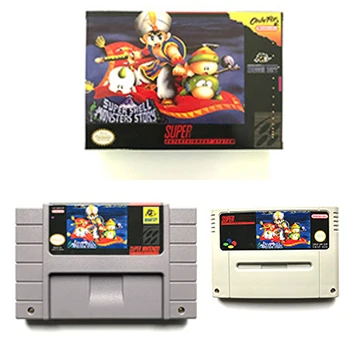 Super Shell Monster Story game cartridge For snes ntsc pal video game ...