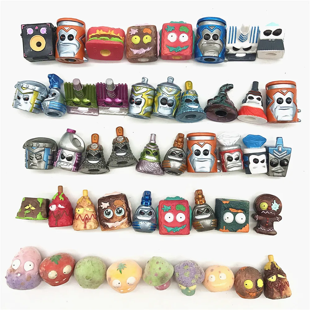 5pcs-Random-Clean-Team-Grossery-Gang-Flocked-Color-Change-Anime-Action ...