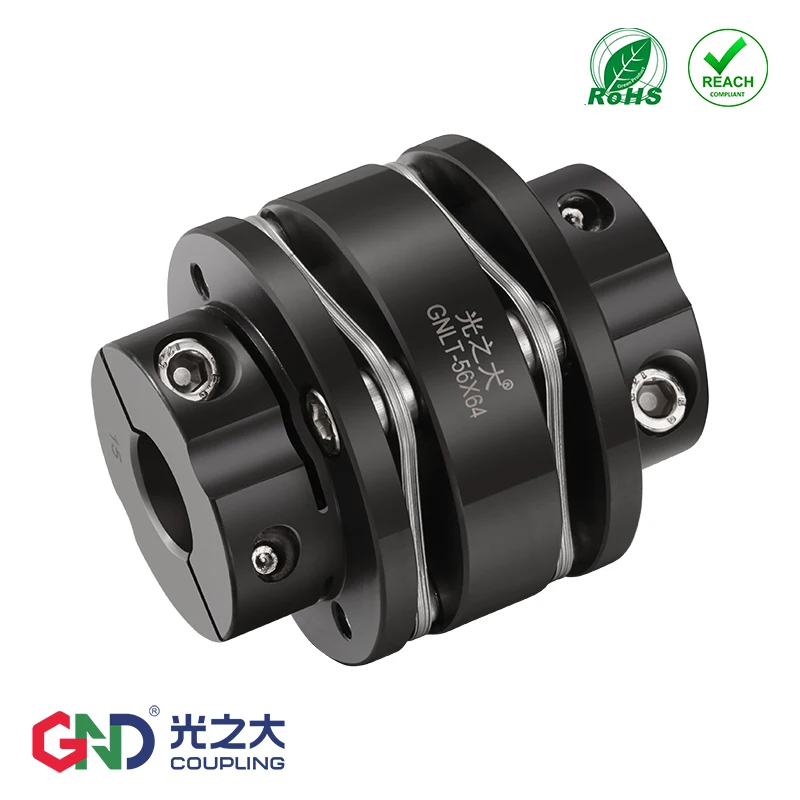 스텝 모터용 GNLT 45 # 스틸 스텝 GND 더블 다이어프램 스텝 클램프 시리즈 45 # 스틸 샤프트 커플링