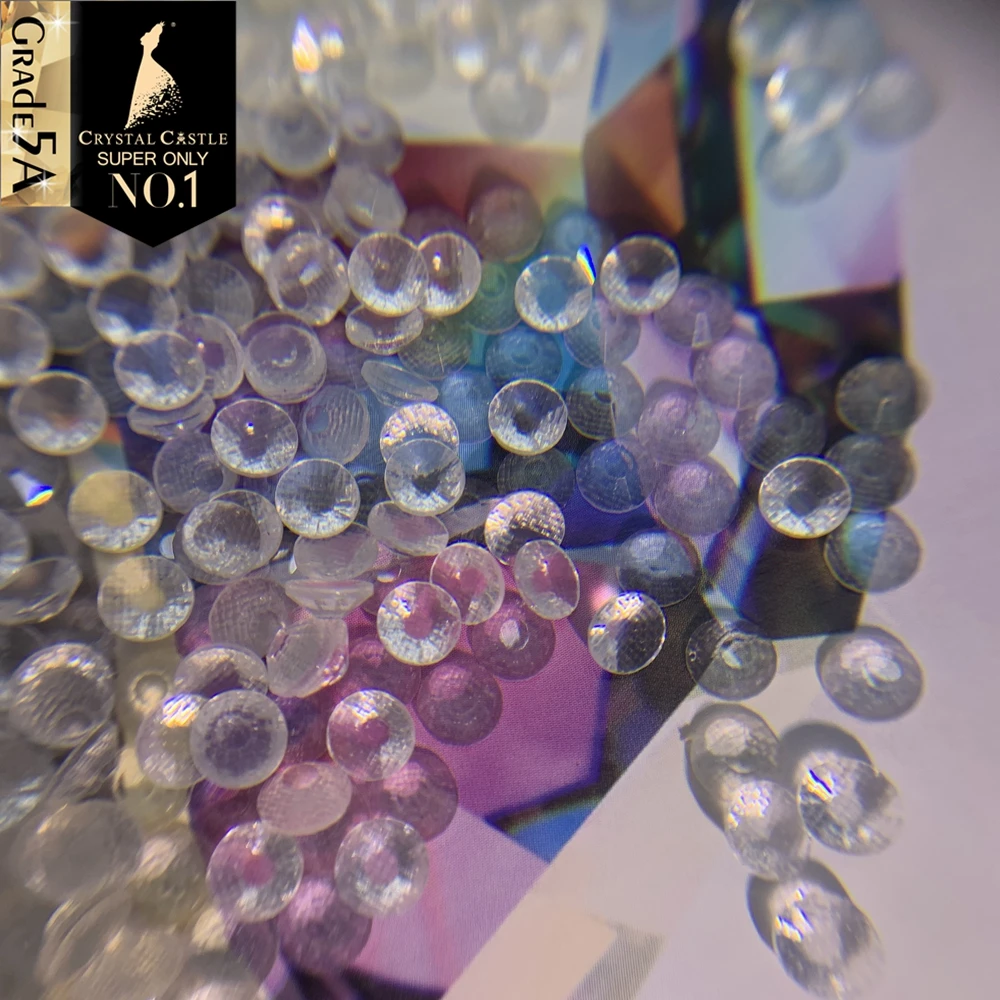 Hotfix Ab Transparent Rhinestones | Rhinestones 5atrans | Top Bling ...