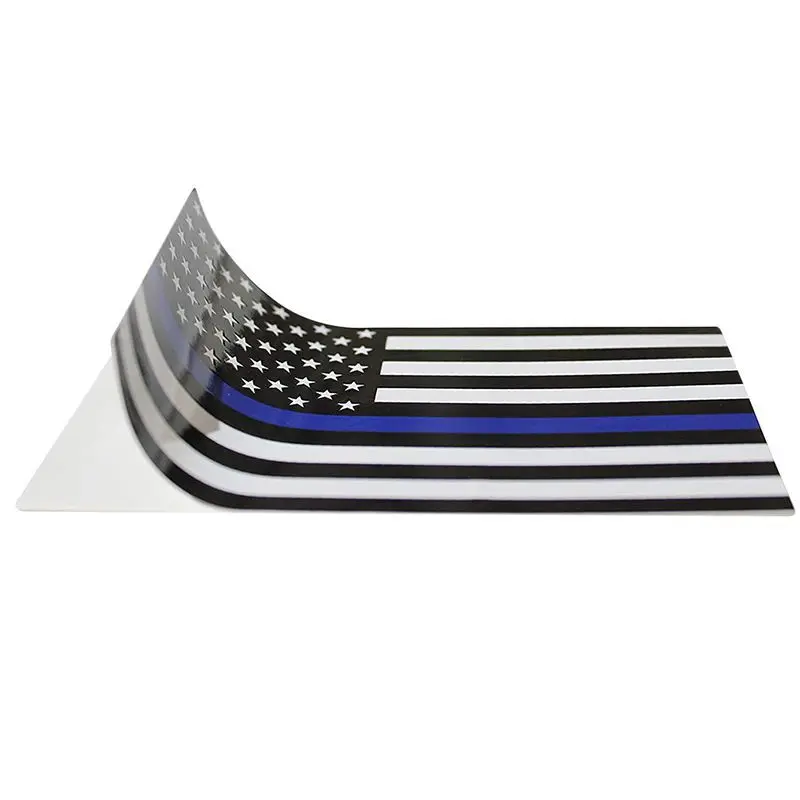 ONEWELL Car Stickers Lives Matter Police USA American Thin Blue Line ...