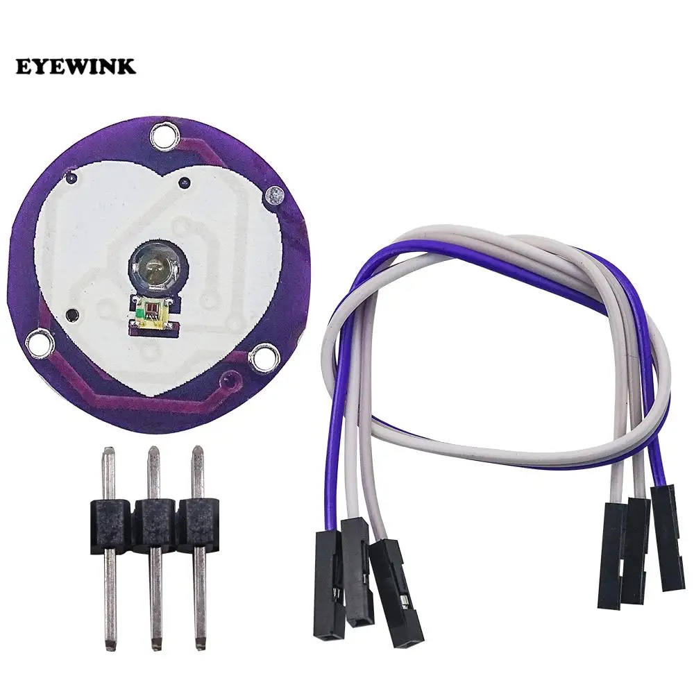 1pcs Pulsesensor Pulse Heart Rate Sensor Open Source Hardware ...