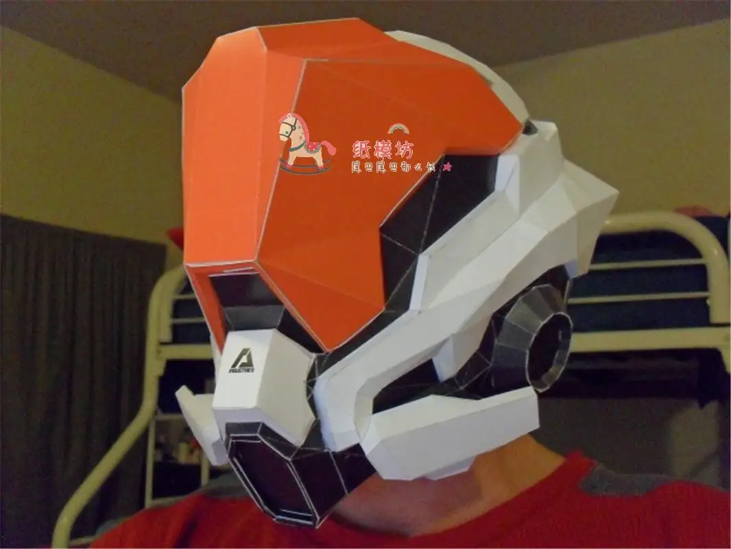 Average Size 1:1 Wearable Paper Game Armor Paper Model Manual Three ...