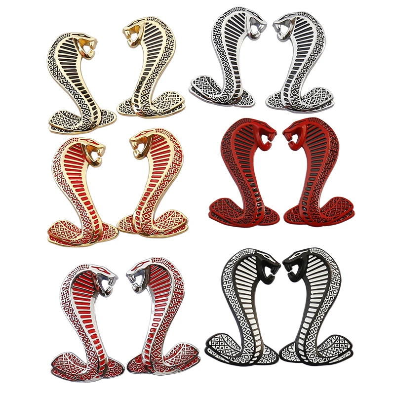 1pcs-Metal-3D-Snake-Cobra-Badge-Car-Front-Grille-Emblem-Rear-Trunk ...