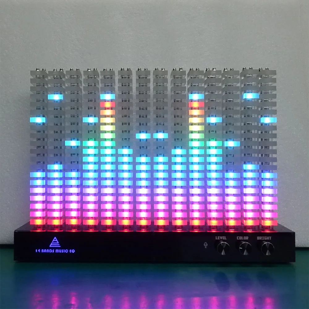 Miumaeov Spectrum Analyzer 14-Segment LED Display Sound, 55% OFF