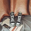 Classic Retro Punk Converse Canvas Sneakers - Kuru Store