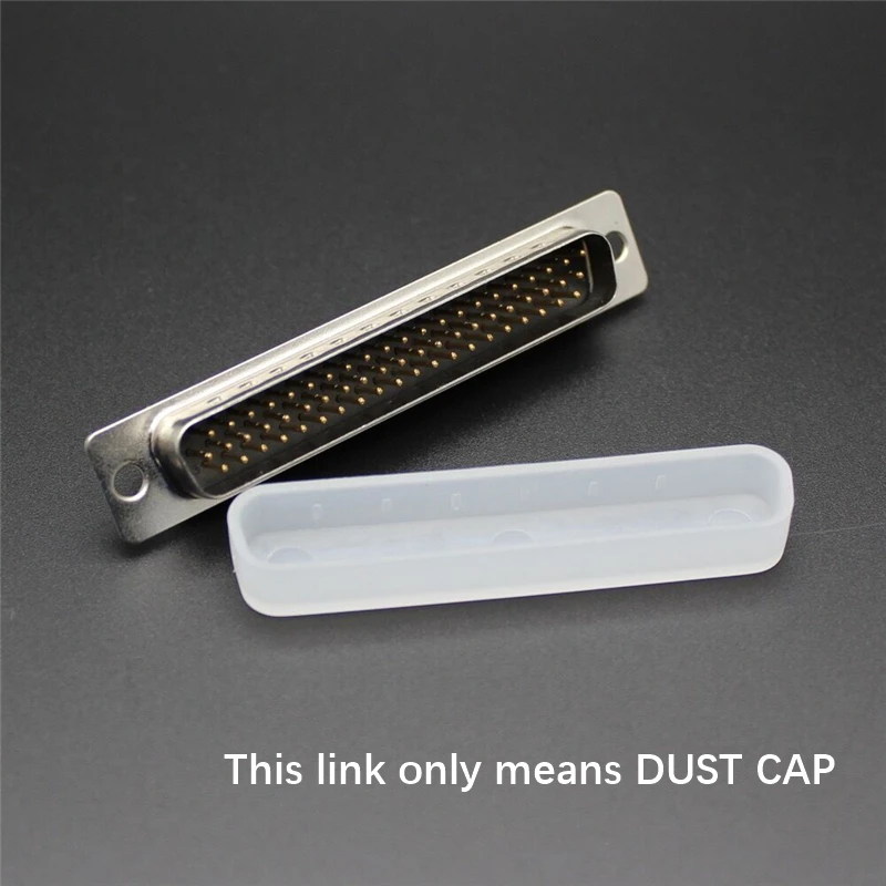 DB62 PIN dust cover 100pcs three row male VGA pin connector D-sub anti ...