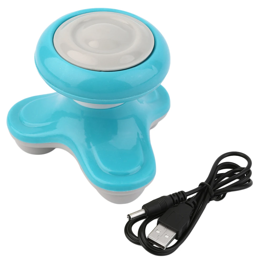 Portable Mini Electric Handled Wave Vibrating Massager Usb Battery Full ...