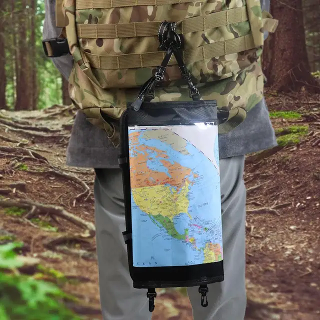 Waterproof Sumind Clear Map Holder Waterproof Walking A4 Map Cover ...