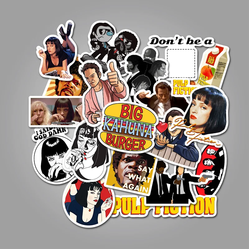 50 шт упак целлюлозно фантастические фильм водостойкие наклейки для багажа Скейтборд телефон