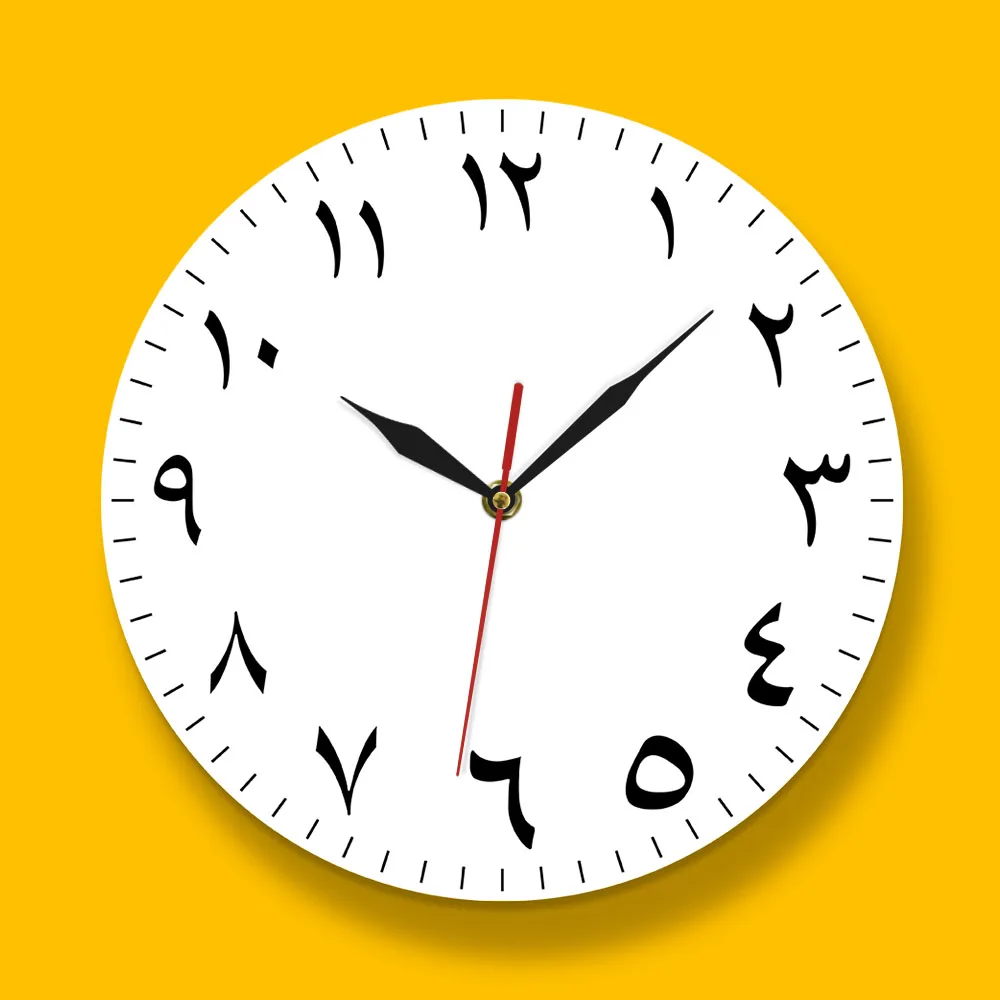 Arabic-Numerals-Minimalist-Wall-Clock-Simplicity-Arabic-Numbers-Wall ...