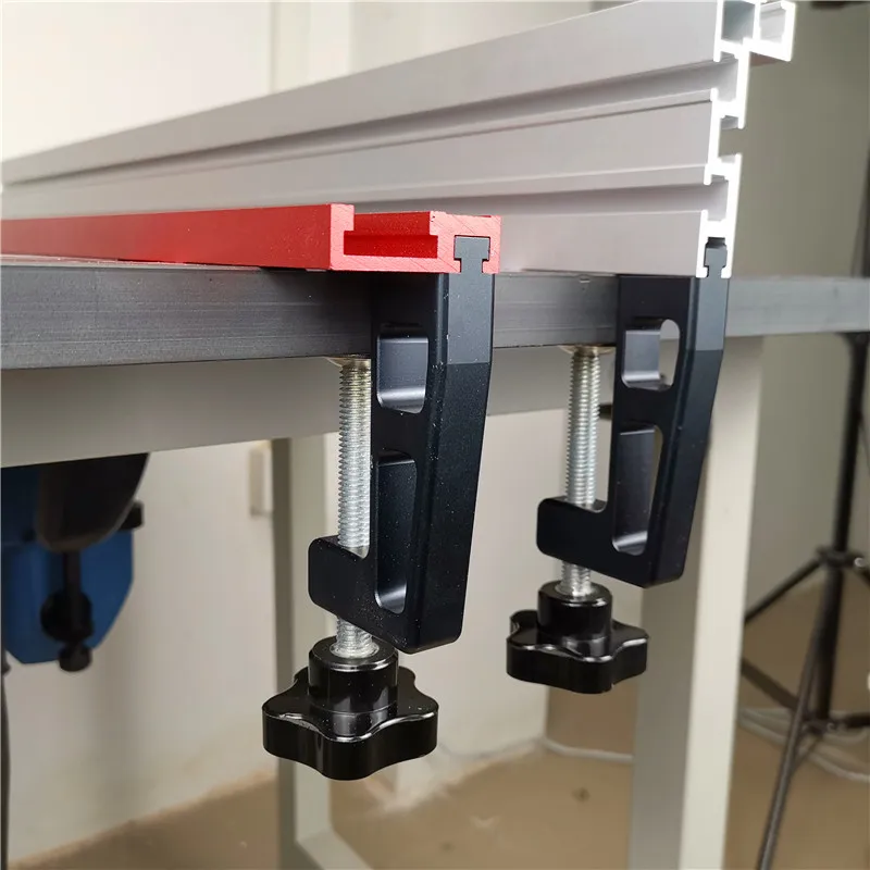 2pc-set-45-75mm-Type-height-Miter-Track-T-track-Backing-Special-Fixing ...