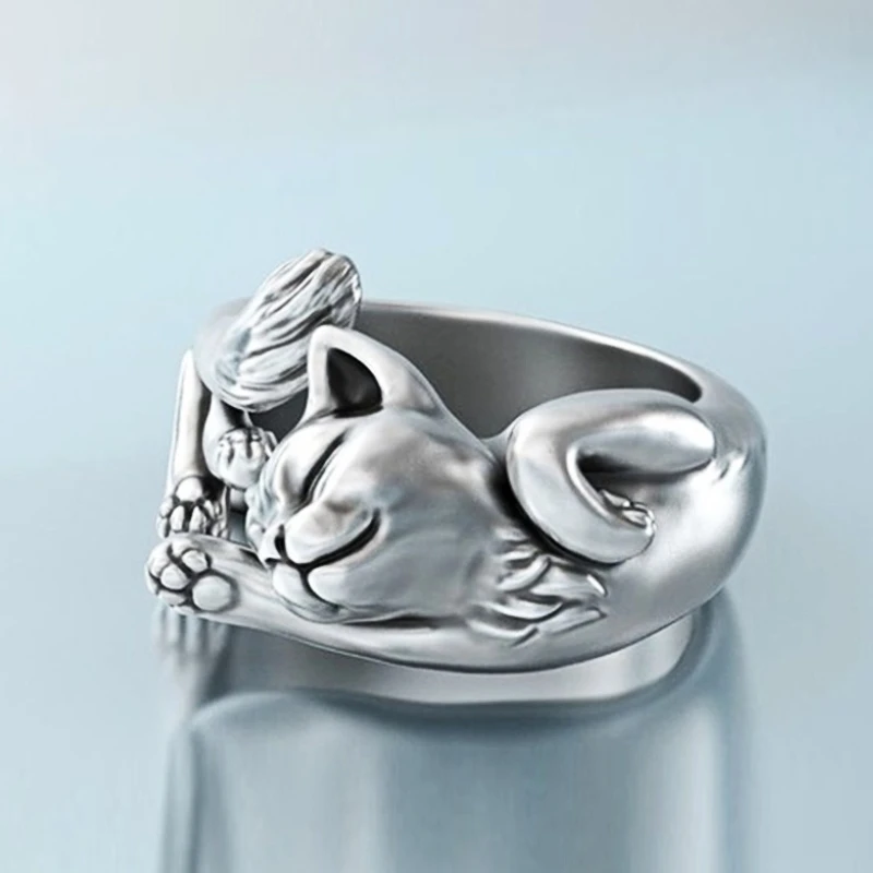 CAOSHI-Fresh-Cute-Girl-Cat-Finger-Rings-for-Party-Delicate-Design ...