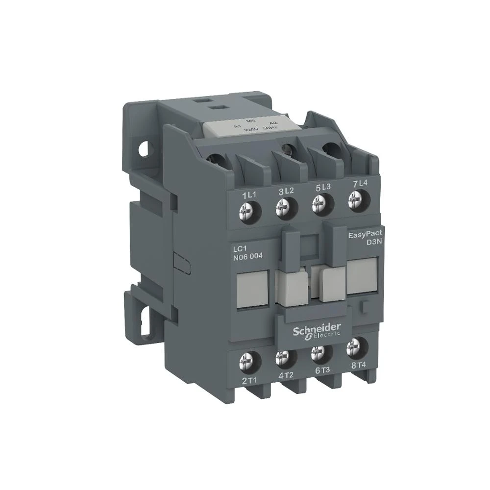 Ac Contactor 4p 16a 2 Normally Open 2 Normally Closed Control Coil ...