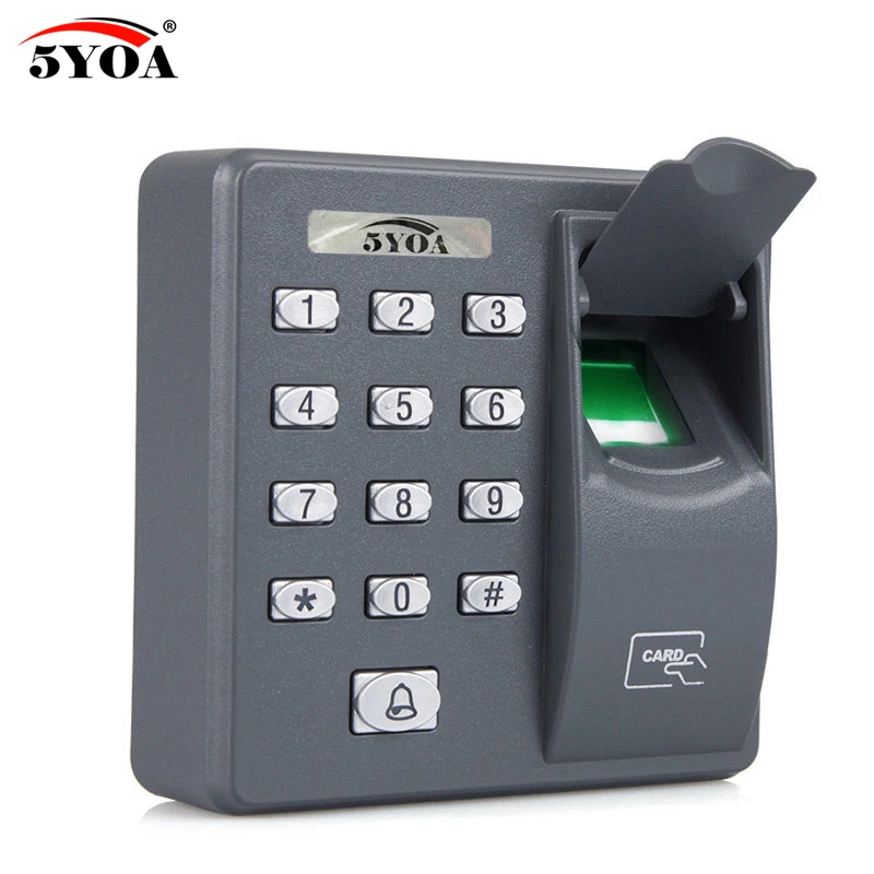 Biometric Fingerprint Access Control Machine Digital Electric RFID ...