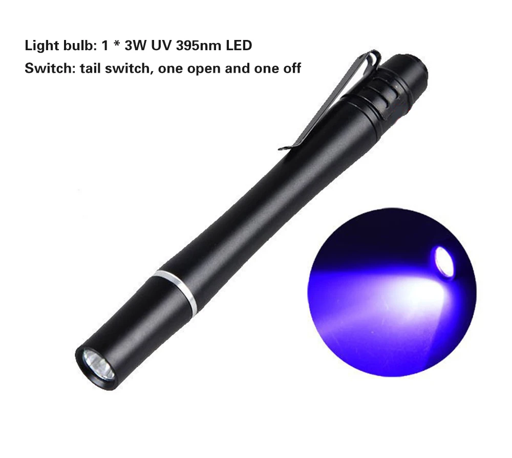 BALADEUSE,Yellow light--UV A MENÉ LA Mini Lumière de Stylo Infirmière D ...