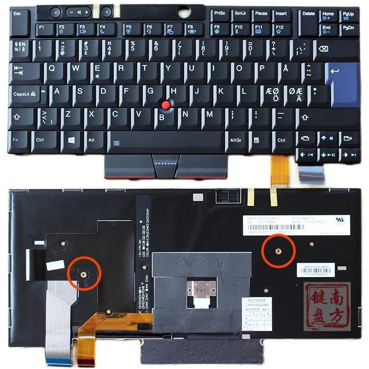 백라이트가 있는 노트북 키보드, 레노보 씽크패드 T25 25 01HW487 용, 신제품|교체용 키보드| - AliExpress