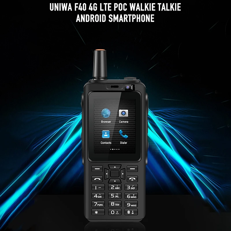 UNIWA Handheld Public Network Intercom Mobile Unicom Dual 4G Global ...