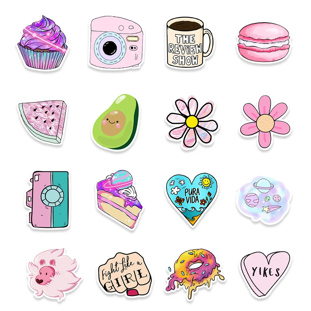 Stickers Laptop Sticker Holographic Waterproof 3-Pack || MINI Vinyl ...