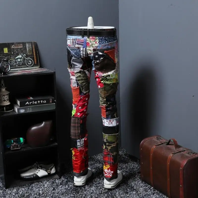 Autumn-Split-Joint-Personality-Leisure-Time-Jeans-Male-Beggar-Pants ...