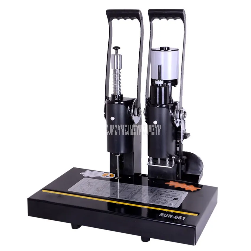 RUN 661 Electric Hot Riveting Binding Machine Financial Booklet ...