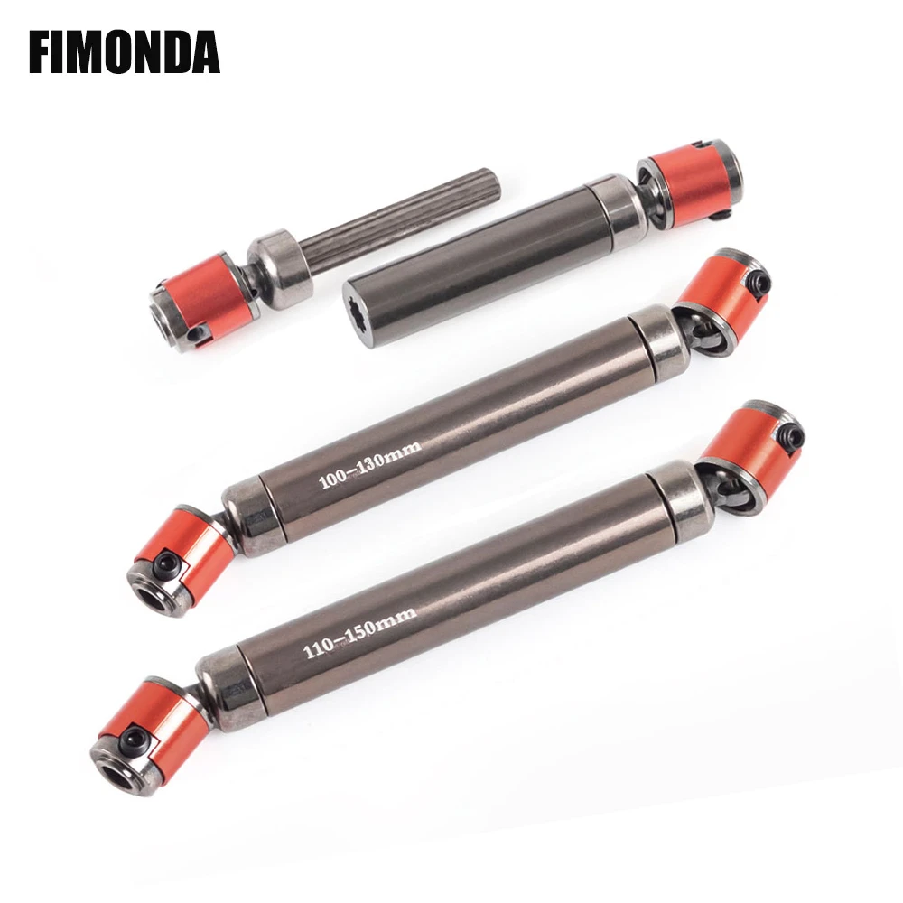 1pcs Internal Spline Metal Drive Shaft For 1/10 Rc Rock Crawler Axial ...
