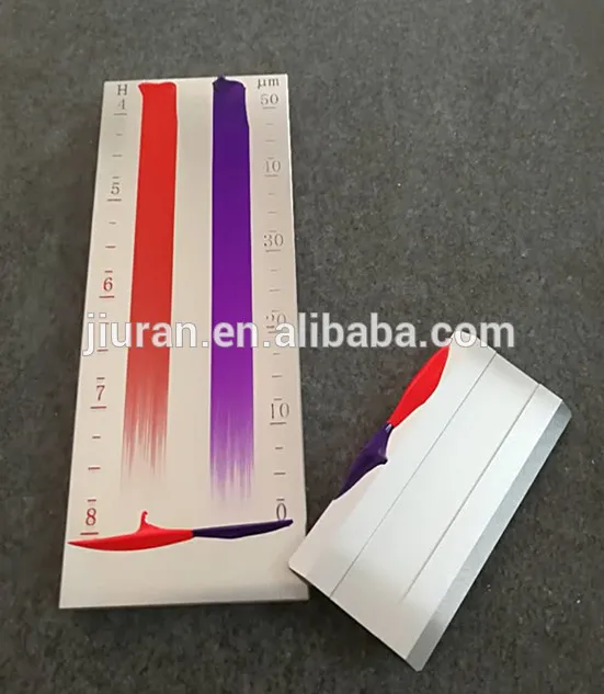 Double Groove Ink and Paint Grindometer Fineness of Grind Gauge ...