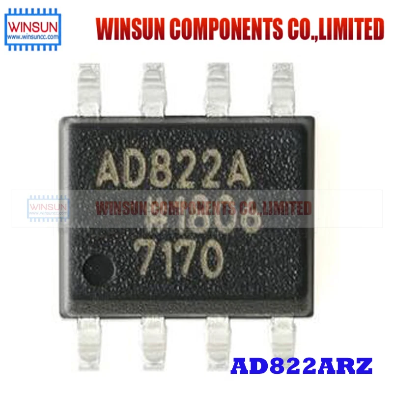 50 개/몫 AD822ARZ SOP8 AD822 AD822AR 새로운|Connectors| - AliExpress