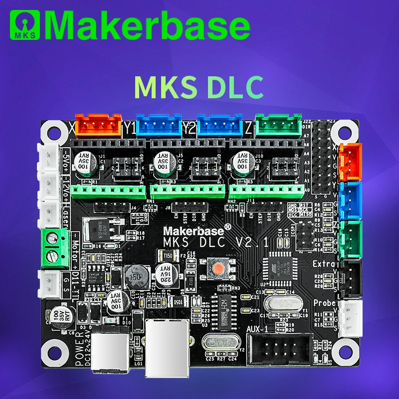 Makerbase Mks Dlc Grbl Offline Laser Cnc Control Board Tft35 Tft24 Touch Screen Replace Shield ...