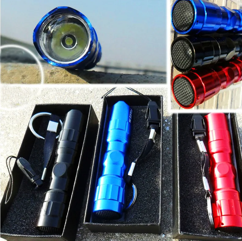 Portable Mini LED Flashlight Pocket Torch Waterproof For Outdoor travel ...