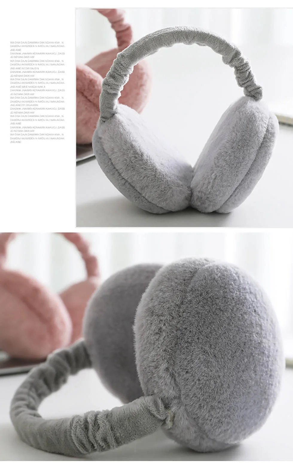 Calymel новые модные женские и девичьи меховые зимние ухо теплые ...