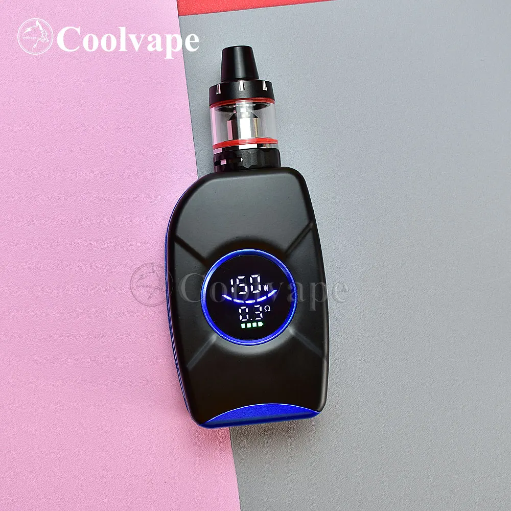 Wolf Coolvape 150W Box Mod Electronic Cigarette Kit Built-in 2300mah ...