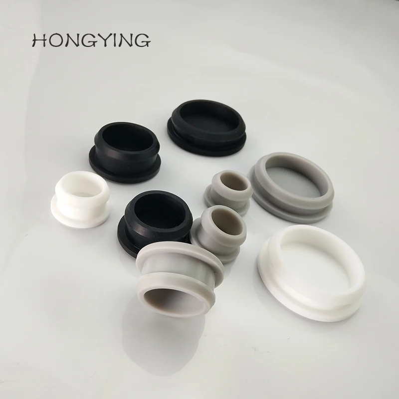 Double-sided-Silicone-Rubber-Plug-Cap-Hollow-Stopper-Sealing-Bung-for ...