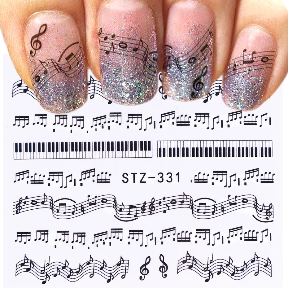 Music Note Nail Design