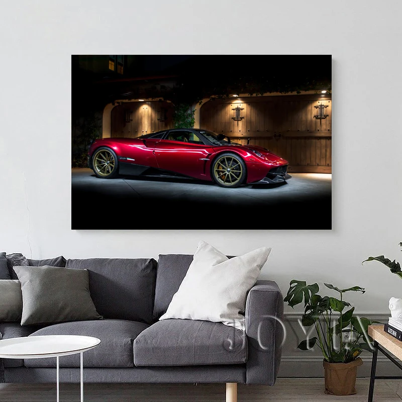 Pagani Huayra Red Wallpaper