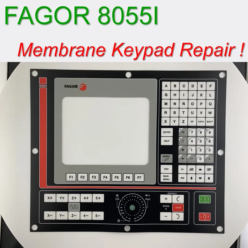 FAGOR 8055I Membrane Keypad film button for CNC machine panel repair ...