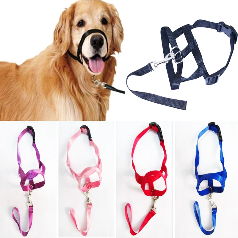 Adjustable-Pet-Muzzles-Nylon-Dog-Mouth-Sleeve-Dog-Mouth-Rope-Anti-Bark ...