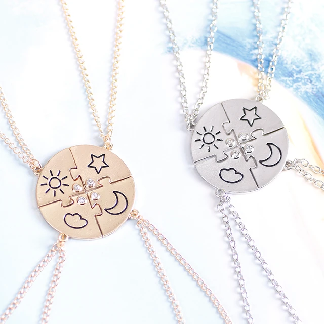 4 Best Friends Forever Necklaces