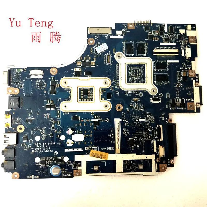 Acer 5742 5742G Laptop motherboard LA-5894P MBRB902001 MainBoard fully ...