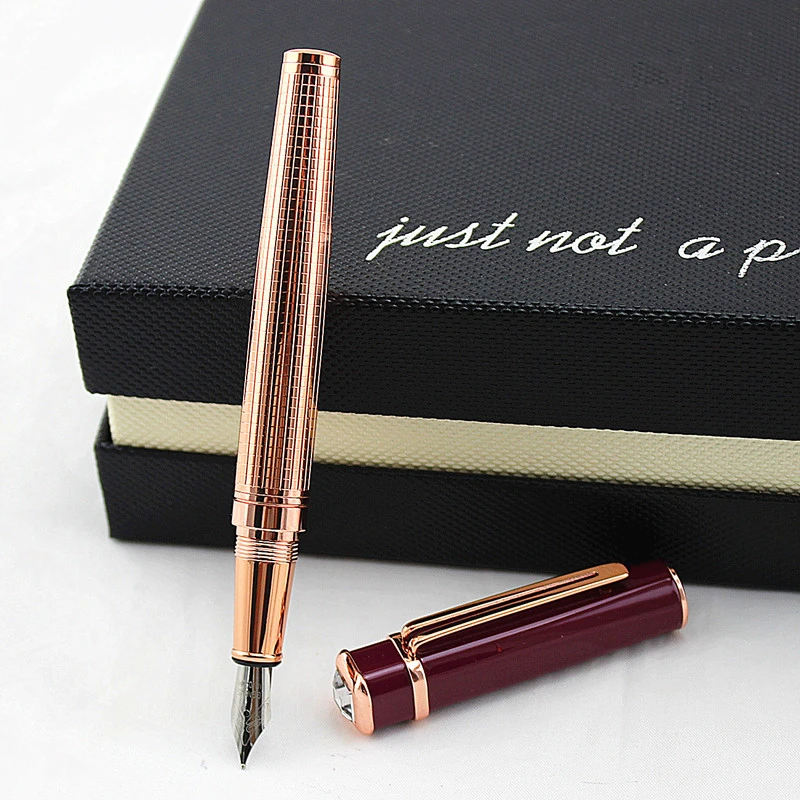 High Quality Writing Stationery Fountain Pen with 0.5mm Nib Luxury ...