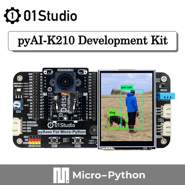01Studio Sipeed pyAI- K210 Development Board Python AI Artificial ...