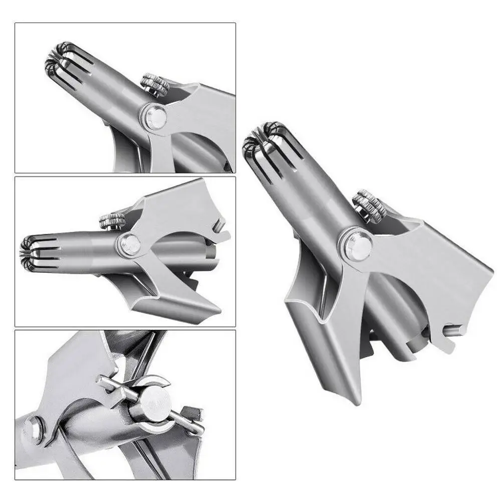 Recortador de pelo de Nariz, afeitadora Manual Vibrissa portátil de ...