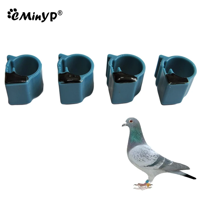 10pcs Pigeon Bird Ring Leg Clip 125khz 4100 Training Supplies Pet Rope ...