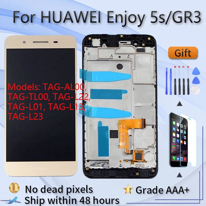 Para huawei desfrutar de 5S gr3 TAG AL00 TAG TL00 TAG L22 TAG L01 TAG L13 TAG L23 montagem da ...